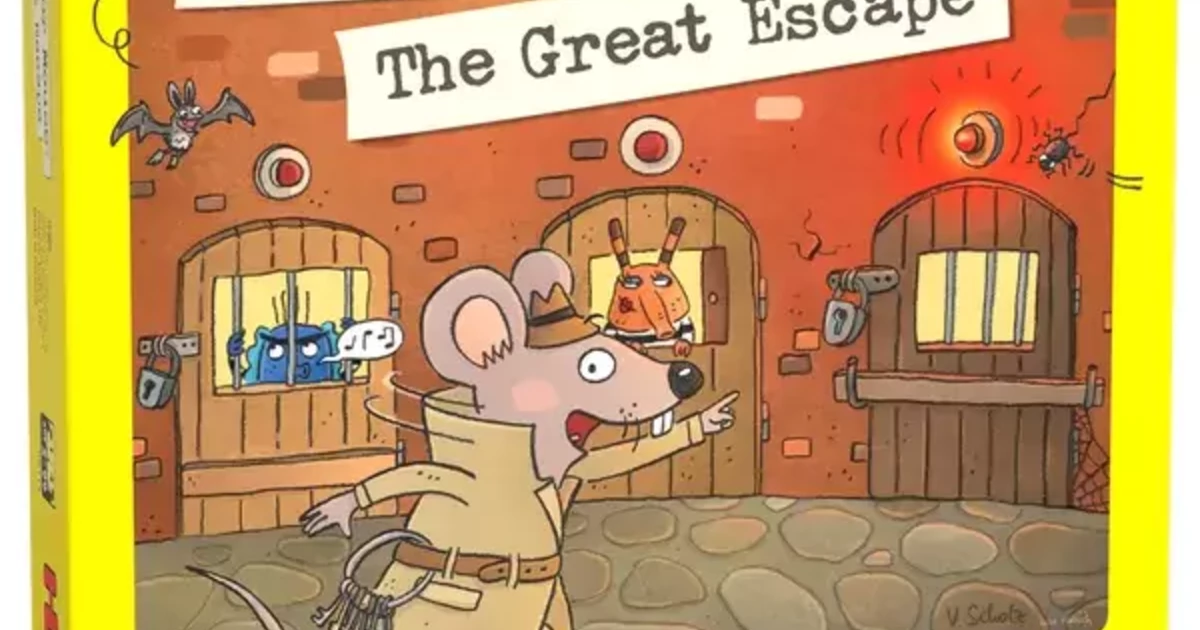 ねずみ探偵（Inspector Mouse: The Great Escape）｜ボードゲーム情報
