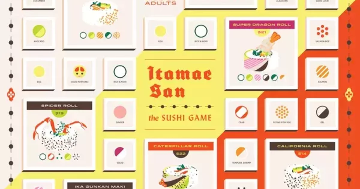 板前さん（Itamae San: the Sushi Game）｜ボードゲーム情報