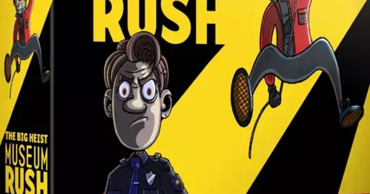 ミュージアム・ラッシュ：強盗（拡張）の画像（Museum Rush: The Big Heist）【ボードゲーム情報】