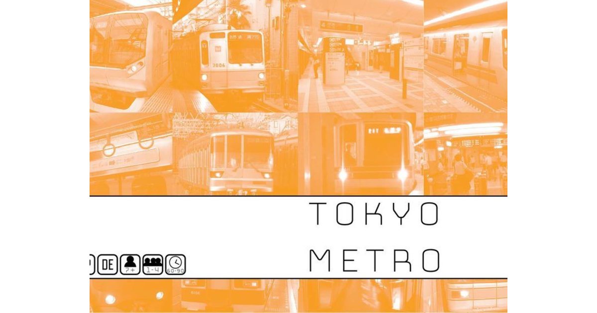 Tokyo Metro（トーキョー メトロ）｜ボードゲーム通販