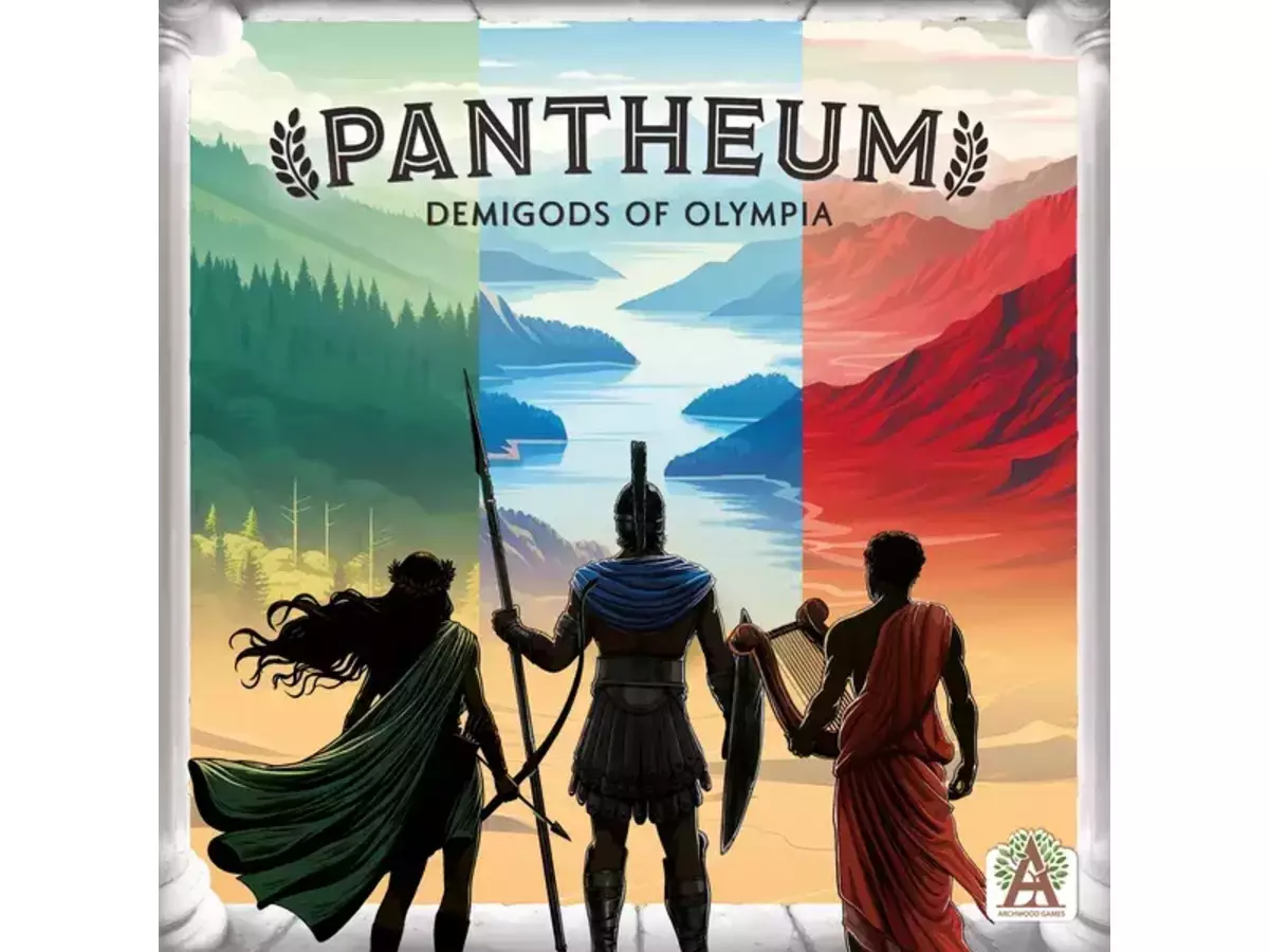 神々の神殿の画像（Pantheum: Demigods of Olympia）【ボードゲーム情報】